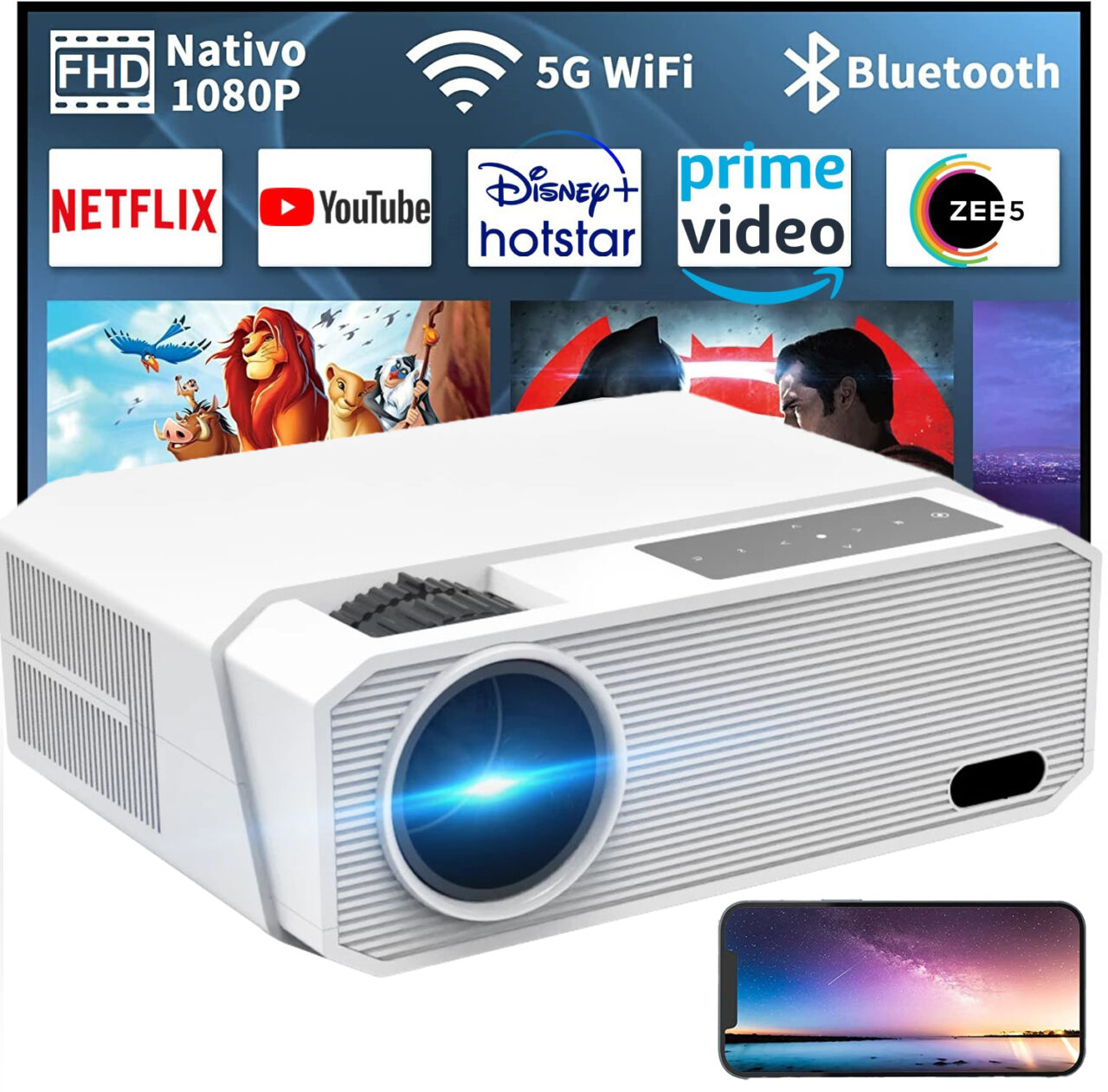 Toptro projectors India Toptro x1 projector Toptro hq7 auto focus