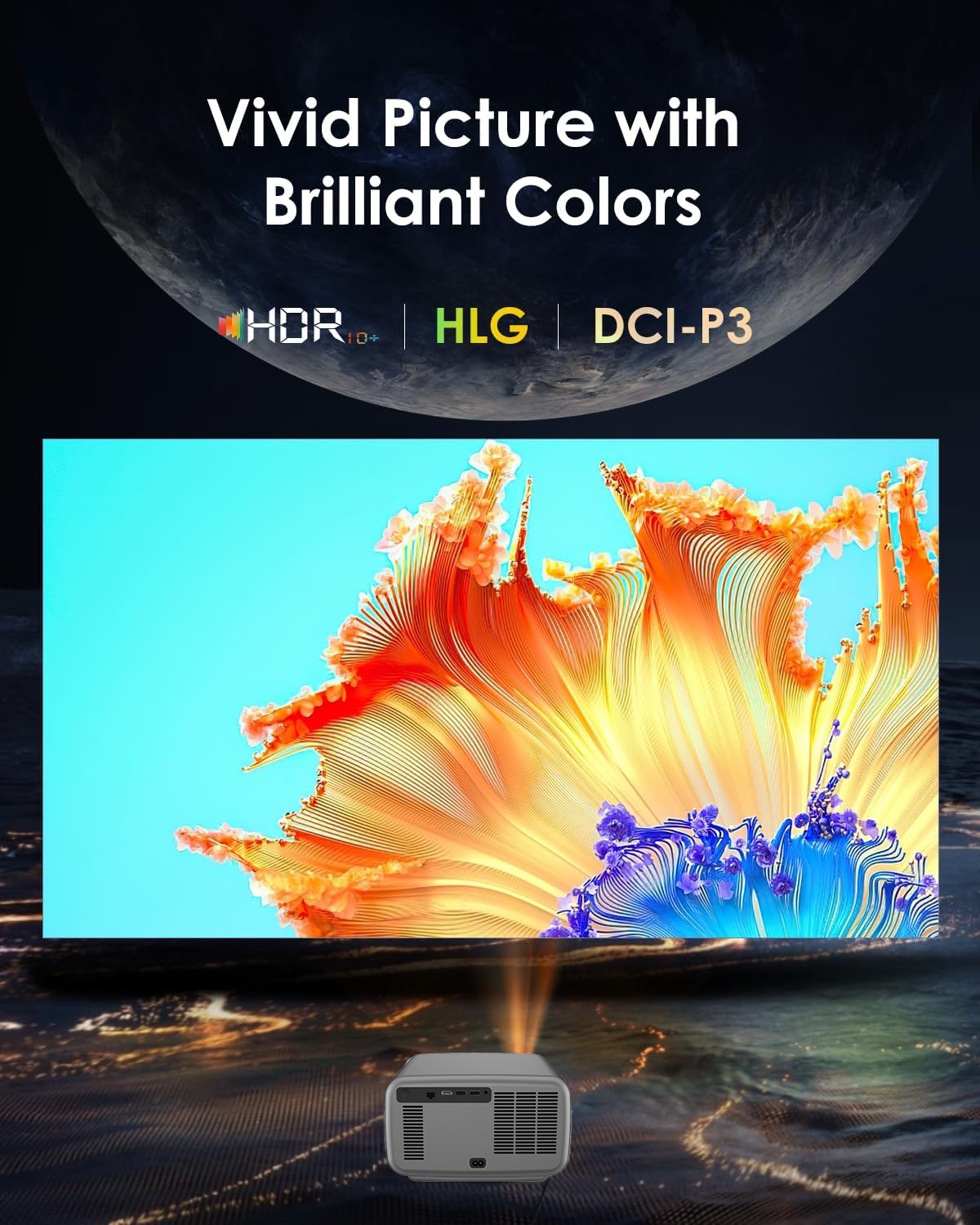 TOPTRO Legend Pro Max Projector 34000 Lumen Brightness