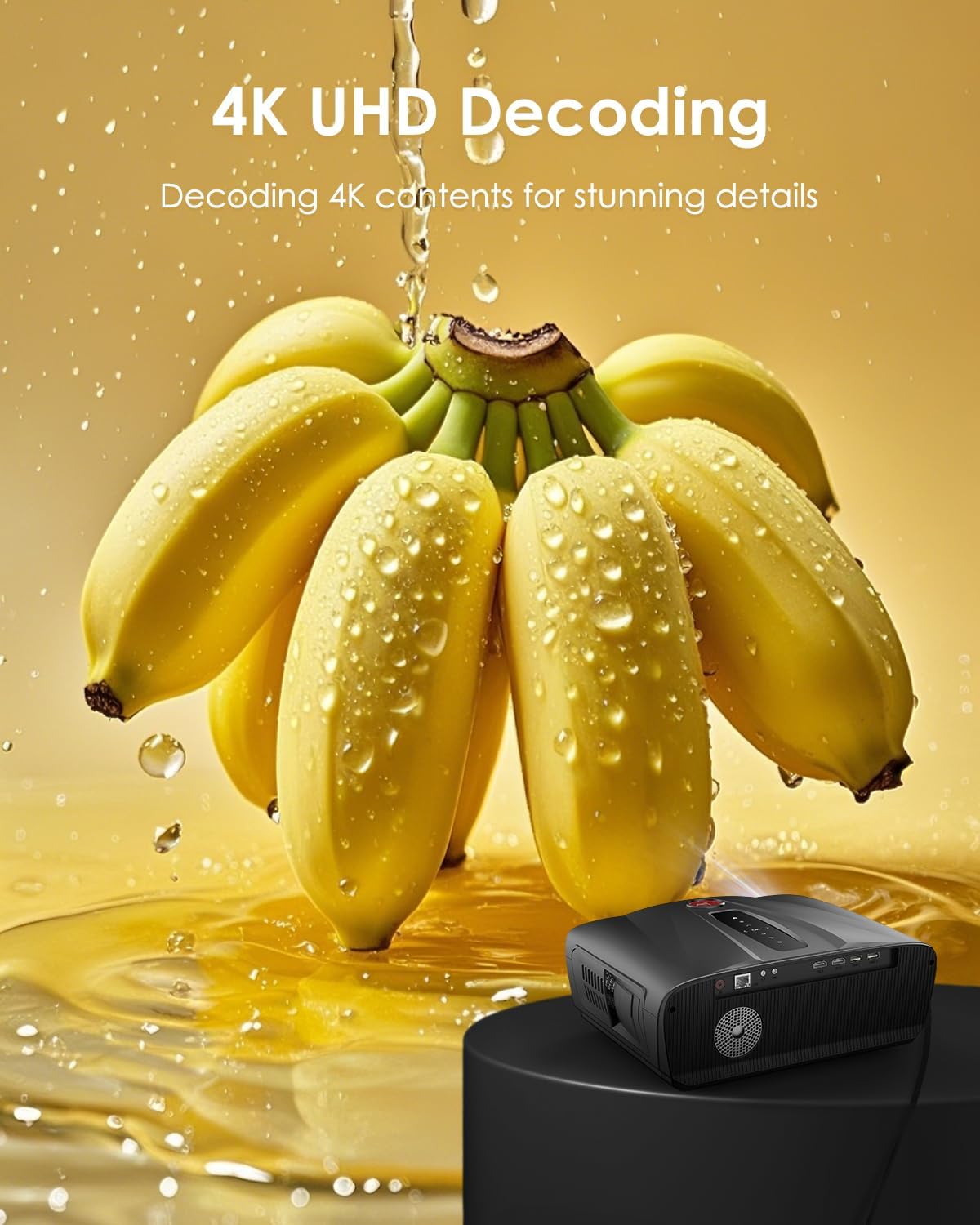 TOPTRO Legend Pro Max Projector 34000 Lumen Brightness