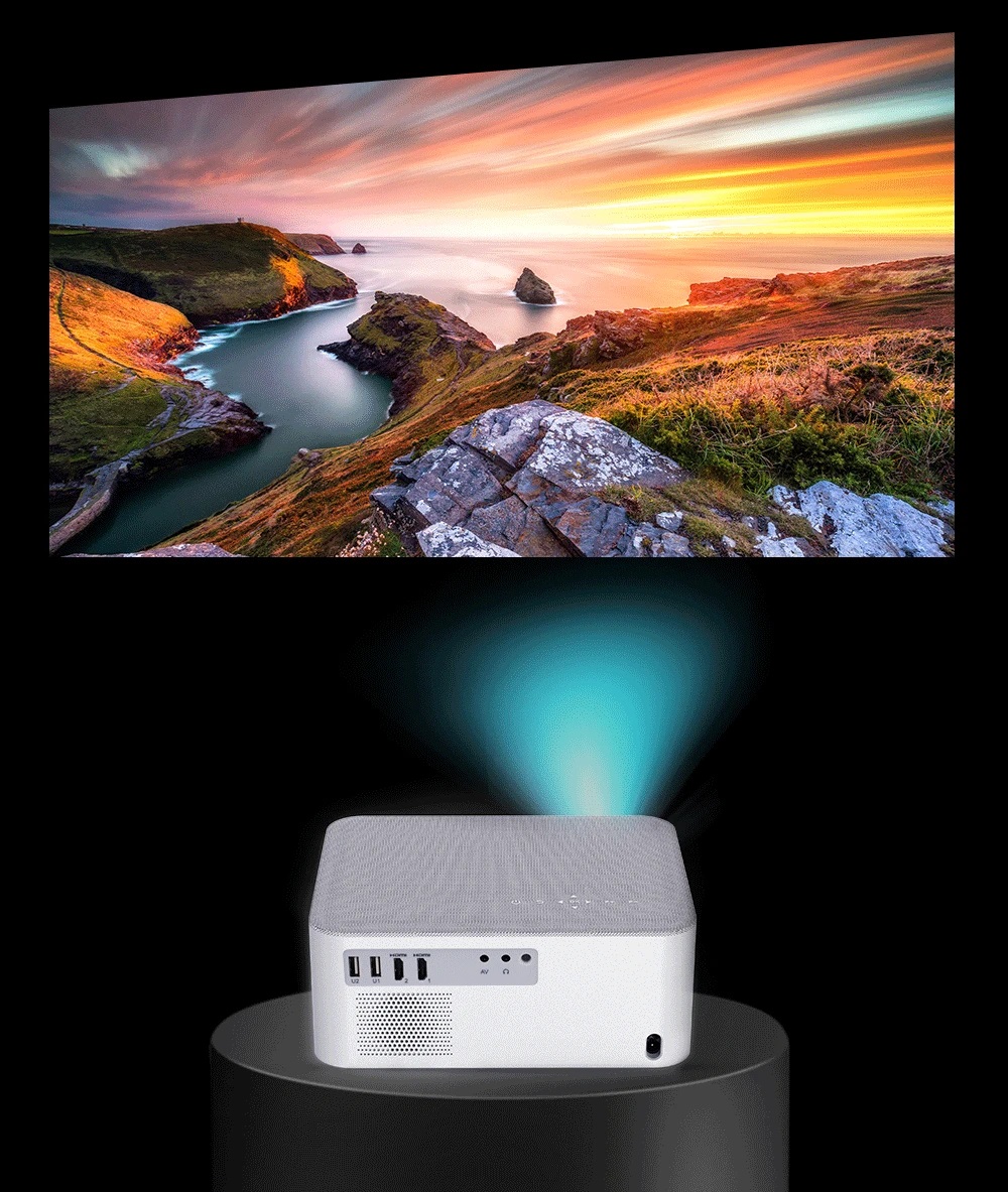 TOPTRO Ultrapix Smart Projector 16000 Lumen Android 11