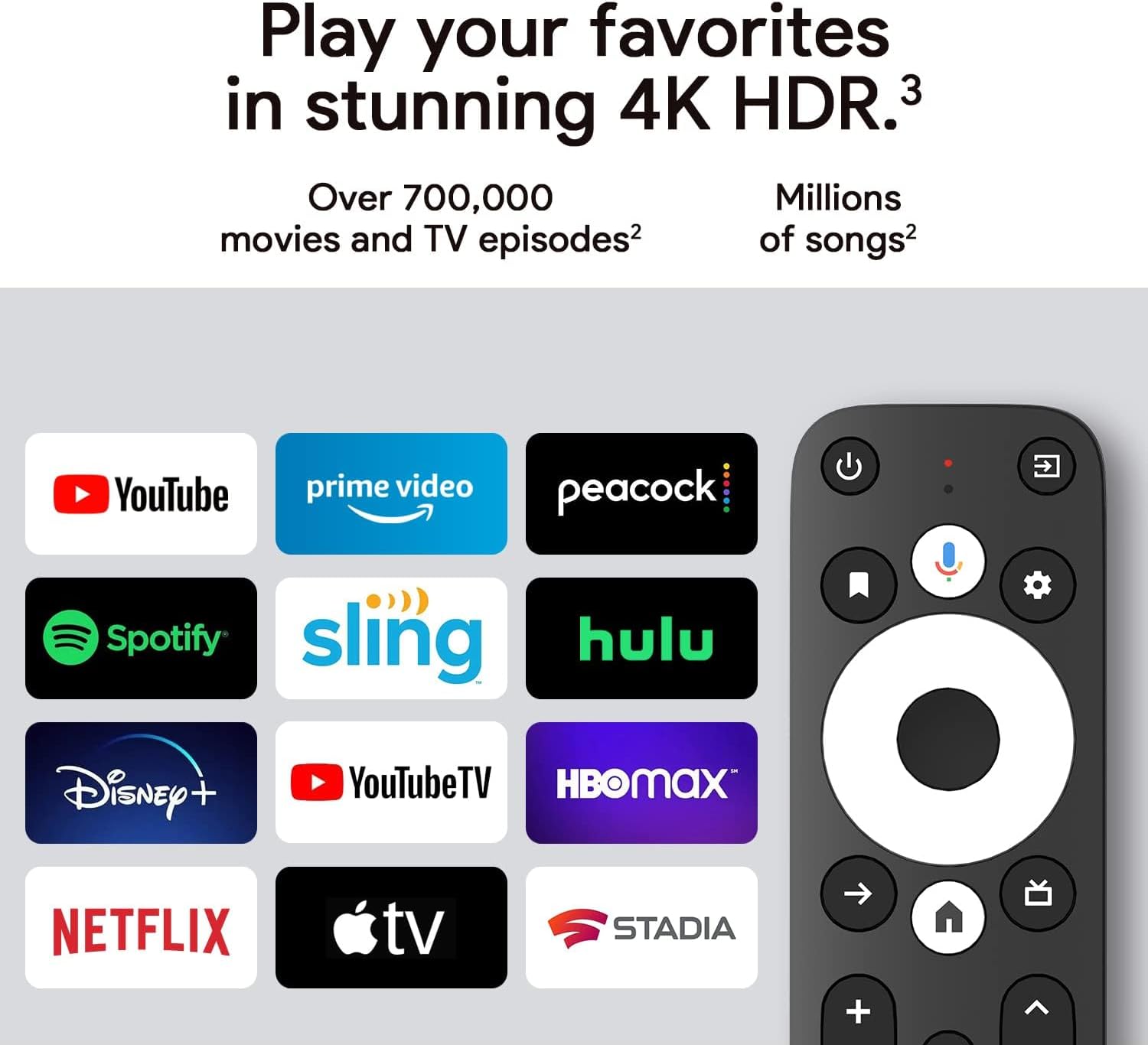 Netflix & Android TV Certified 4K TV Stick for Projectors & TV